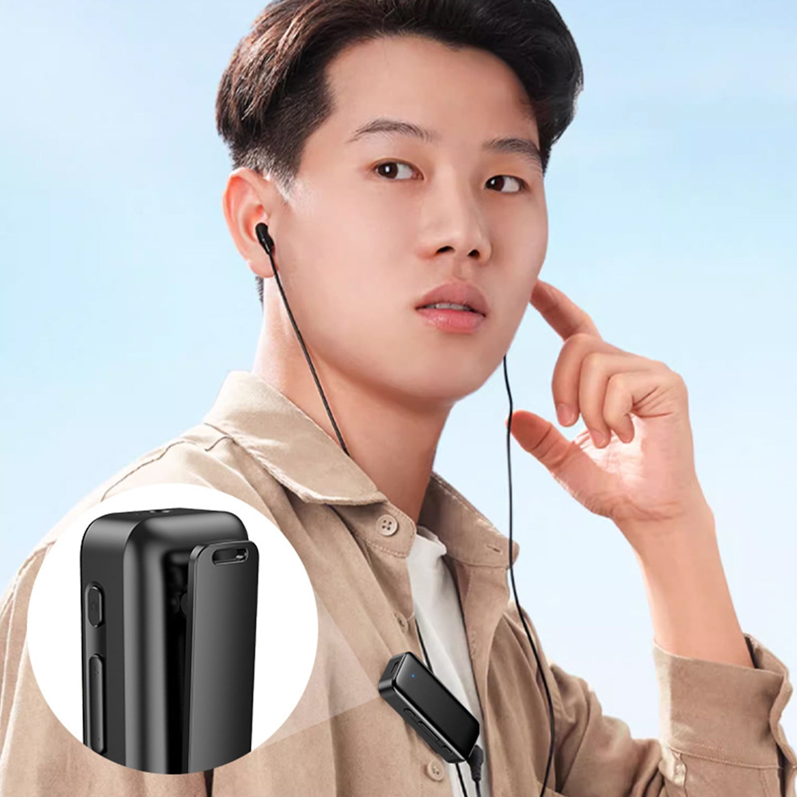 Ganfancp Receptor Bluetooth 5.3 Transmisión Bluetooth Recepción Adaptador Bluetooth 2 En 1 ...