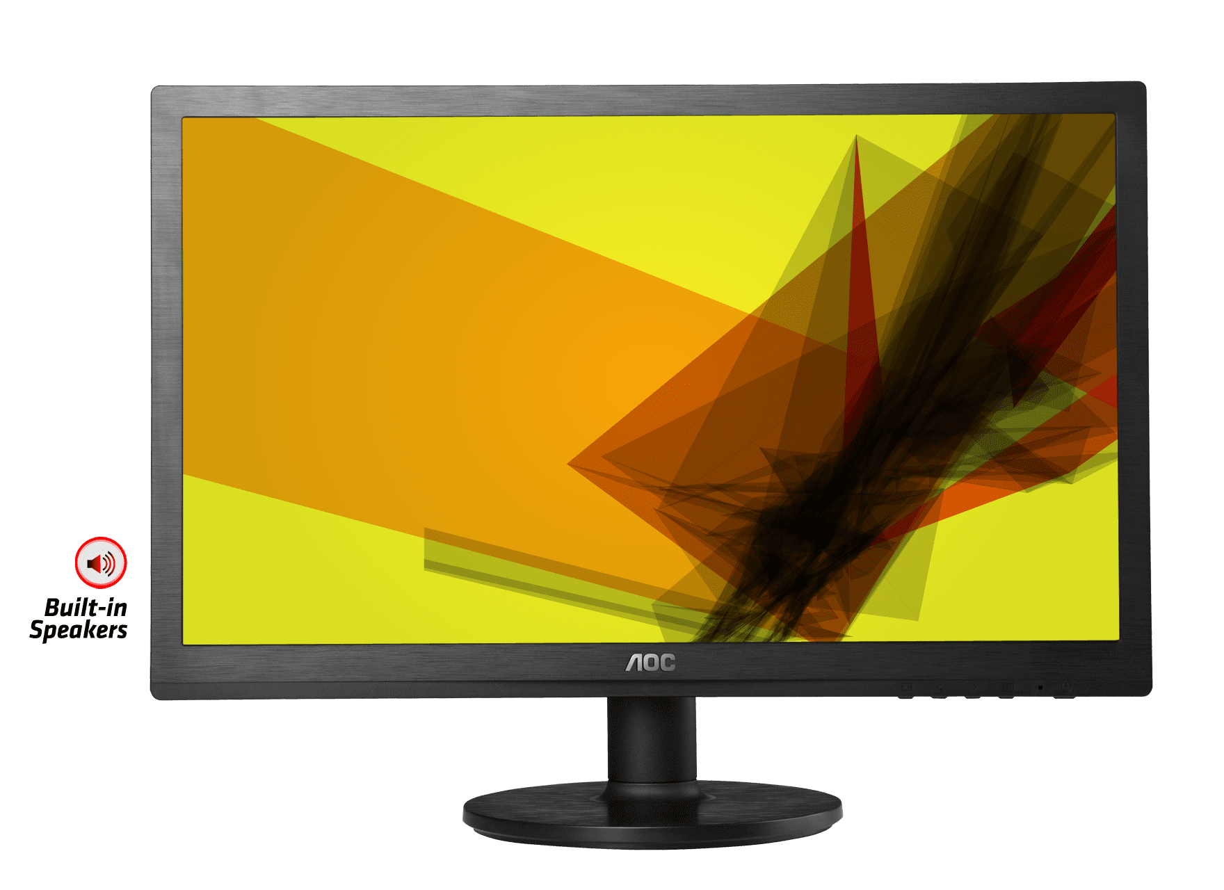 AOC Monitor 22" Class Full HD 1920x1080 VGA DVI-D Built-in 2Wx2 ...