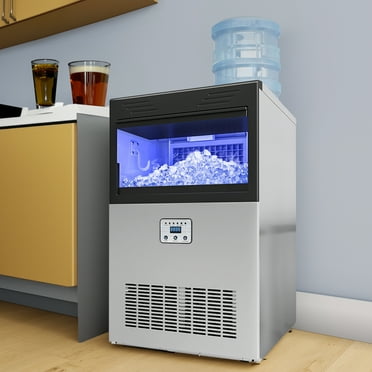 Ionchill Quick Cube Ice Machine, 26lbs/24hrs Portable Countertop Bullet ...