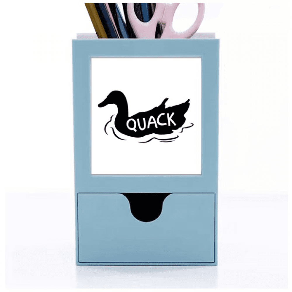 Birds Quack Duck Cucoloris Desk Supplies Organizer Pen Holder Card ...