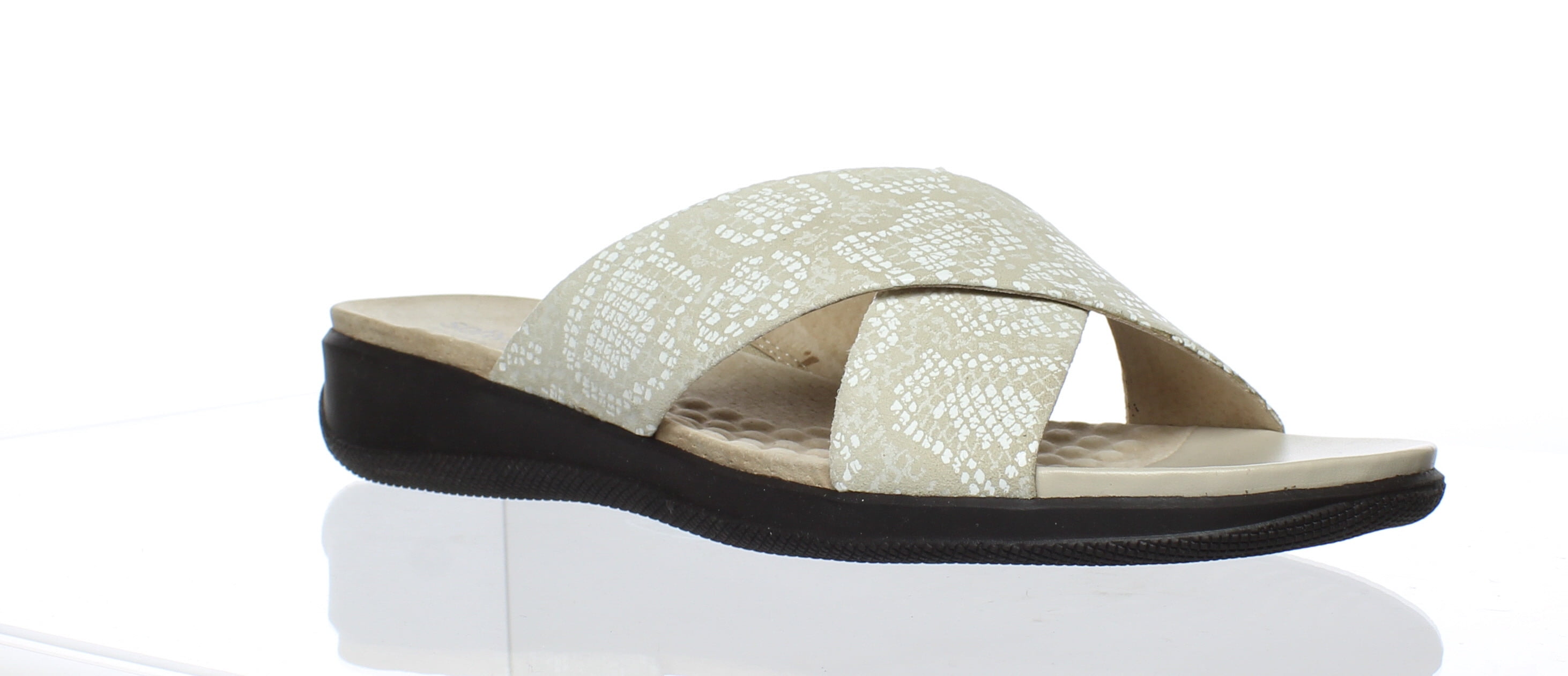 SoftWalk - Softwalk Womens Tillman Sand Slides Size 10 - Walmart.com ...