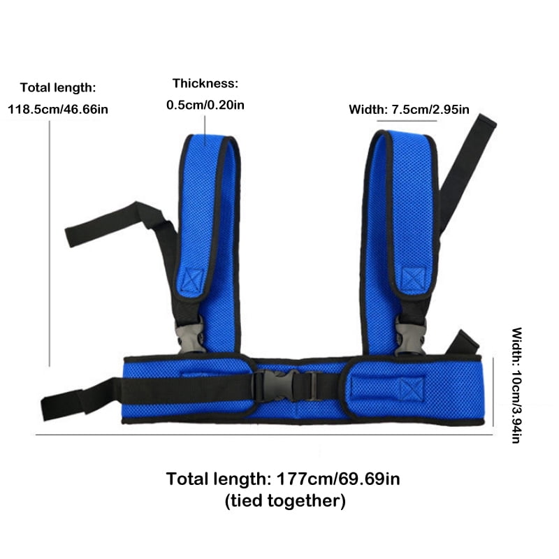 Silla de ruedas de prevención de caídas Cinturón de seguridad del ...