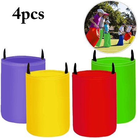 Dhrs Hop Sacks For Kids, 4 Piece Sack Race Outdoor Play Set For Parties ...