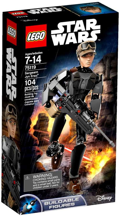 Pre-Owned LEGO Constraction Star Wars Sergeant Jyn Erso™ 75119 ...