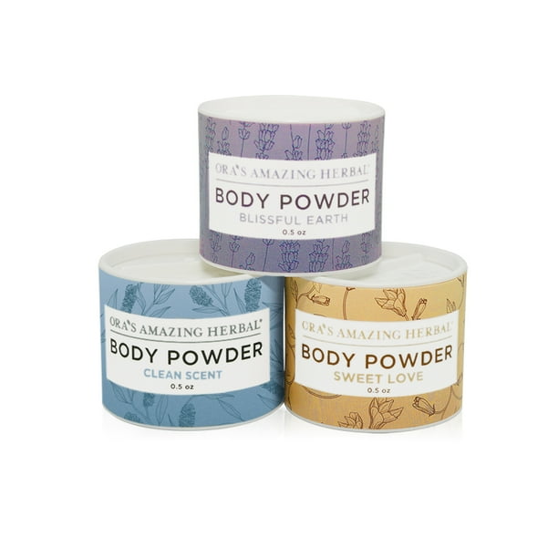Body Powder For Women and Men, Talc Free Scented Dusting Powders ...