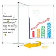 "X BOARD Big Foldable Dry Erase Board 48"" x 36"", Magnetic Whiteboard ...
