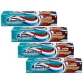 4 Pack AquaFresh Cool Mint Toothpaste Cavity Protection 5.6 Oz Each ...