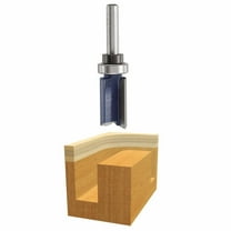 Bosch 85911MC 1/4 in. x 1 in. Straight Carbide-Tipped Router Bit ...