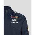 Unisex Castore Navy Red Bull Racing 2023 Team Softshell Raglan Full-Zip ...