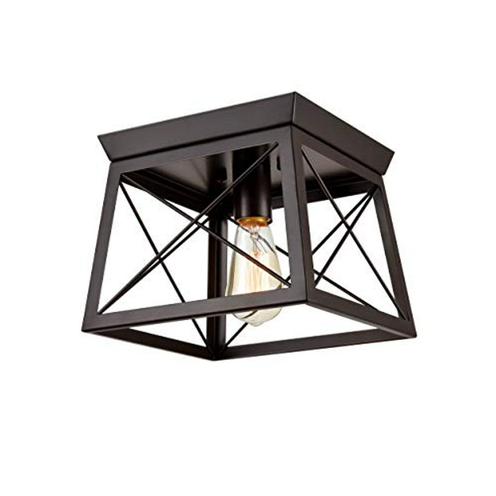 Click here for Danseer Lighting Retro Industrial Rectangle Flush... prices