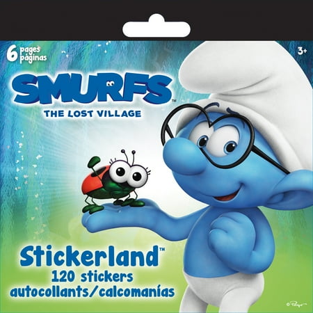 Smurfs Mini Stickerland Pad 6/Pkg- | Walmart Canada