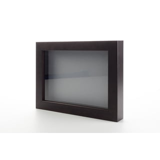 Light-Gray Shadow Box frac34 in depth Wood 8x10 frame by MCS - 8x10 ...