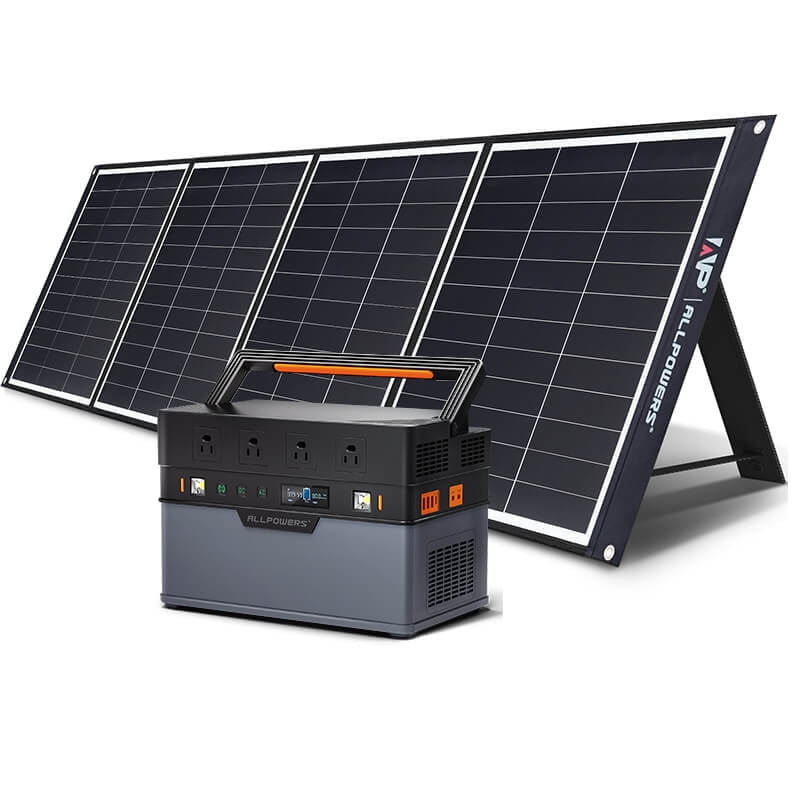 ALLPOWERS S1500+SP035 Solar Generator Kit, 1500W 1092Wh Portable Power ... ALLPOWERS S1500+SP035 Solar Generator Kit, 1500W 1092Wh Portable Power ...