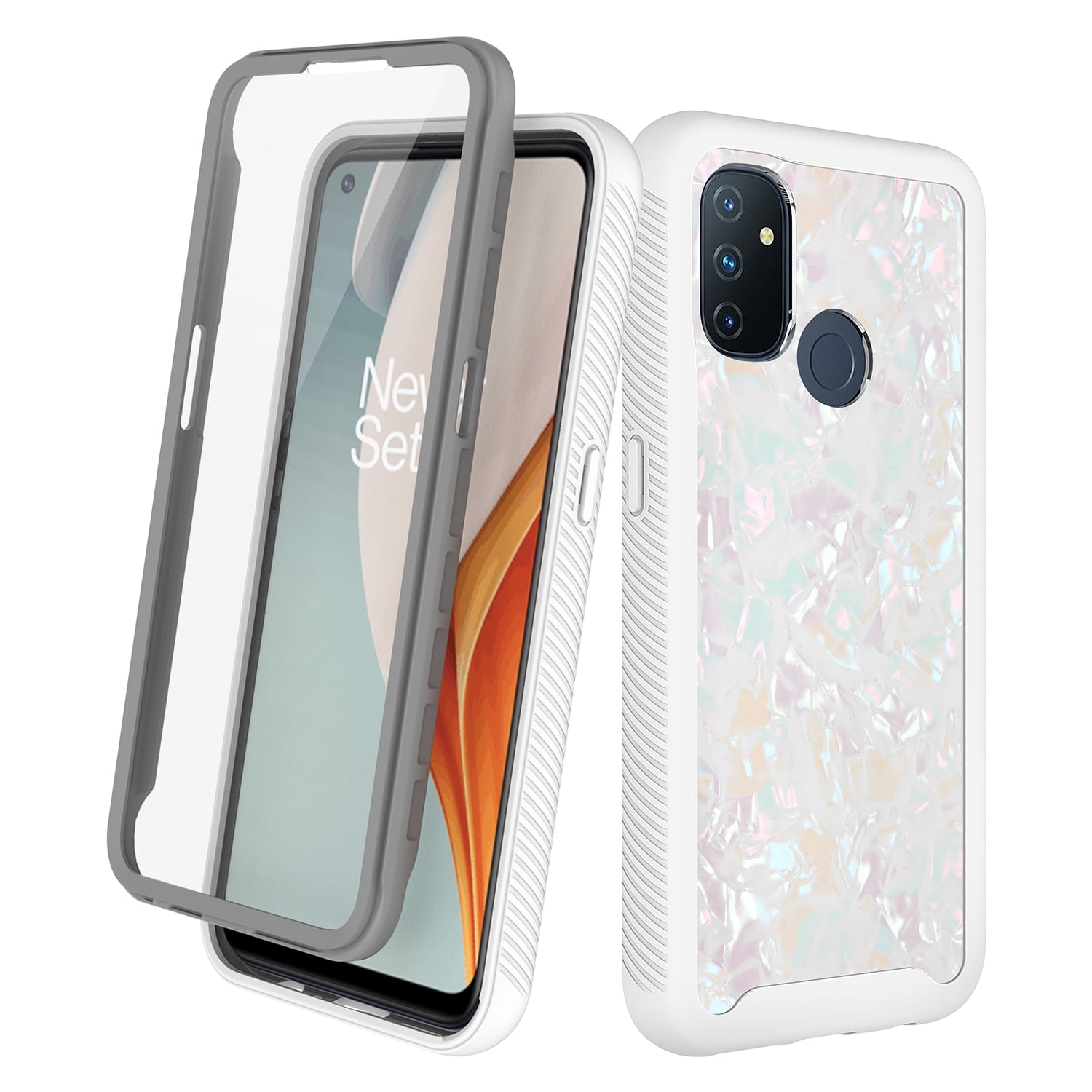 OnePlus Nord N10 5G Case, Rosebono Hybrid Graphic Design Pattern Hard ...