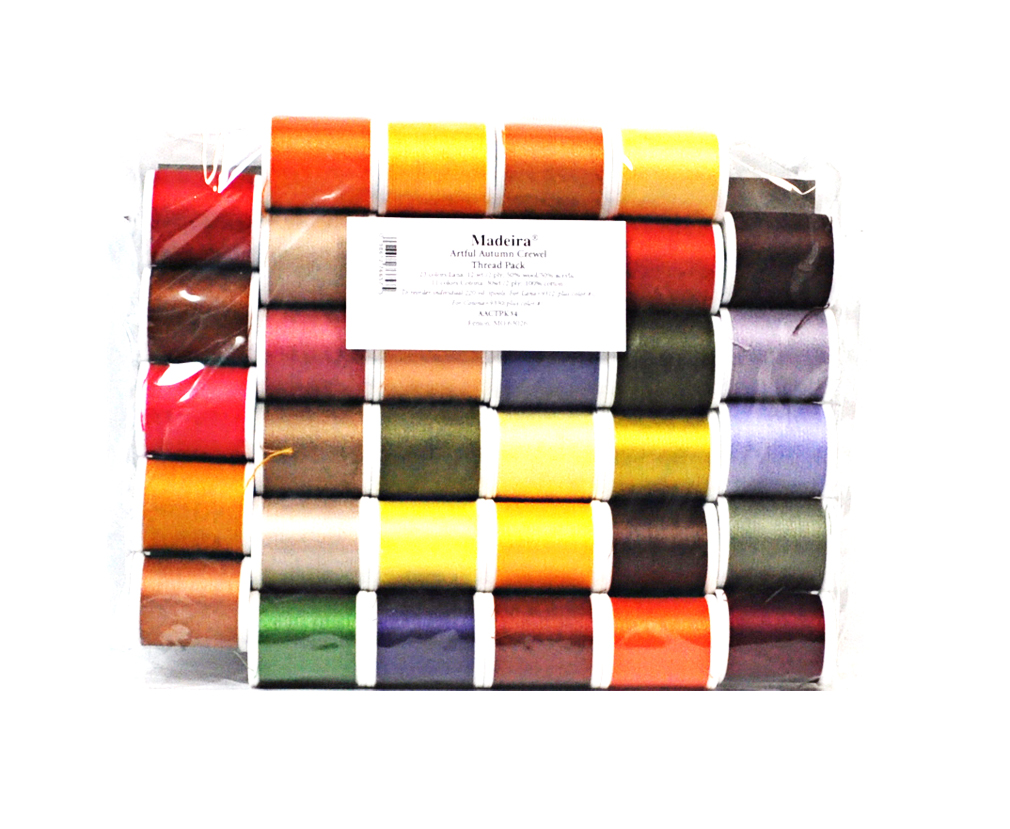 Madeira Artful Autumn Crewel Thread Pack AACTPK34 - Walmart.com