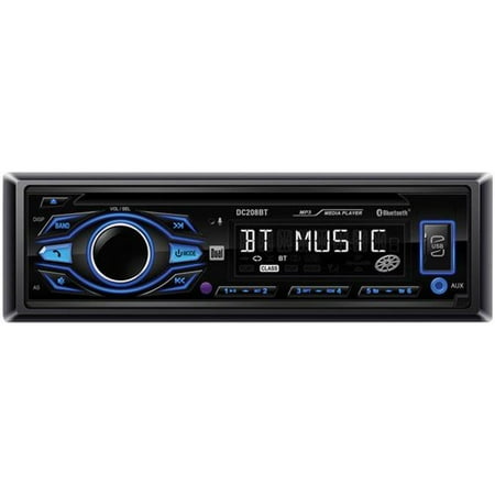 Dual Single-din In-dash Cd Am-fm Receiver With Bluetooth | Walmart Canada