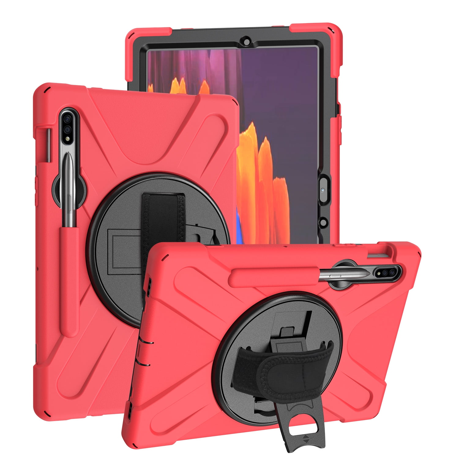 KIQ Galaxy Tab S7 Case 11 inch, Shockproof Heavy Duty Kickstand for Samsung Galaxy Tab S7 T870 ...