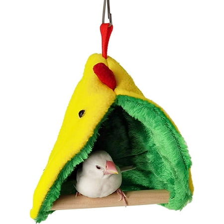 Lepai Winter Warm Bird Hammock Tent Parrots Hanging Nest Shed Hut，Small ...