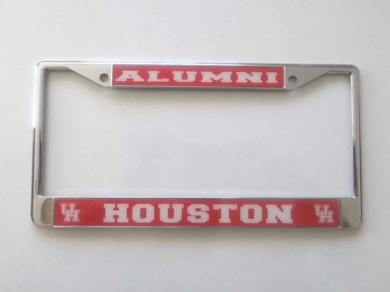 University of Houston Alumni Chrome License Plate Frame - Walmart.com ...