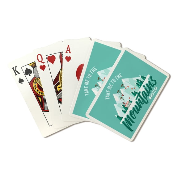 Whistler, Canada, Take Me to the Mountains, Ski Lift, Lantern Press ...