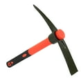 SEUNMUK 15 inch Pick Mattock Hoe, 1.5 lbs Forged Hand Pick Axe with ...