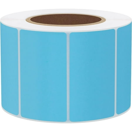 XINQIHANG Hybsk 2.25x1.25 inch Color Direct Thermal Labels for Shipping ...