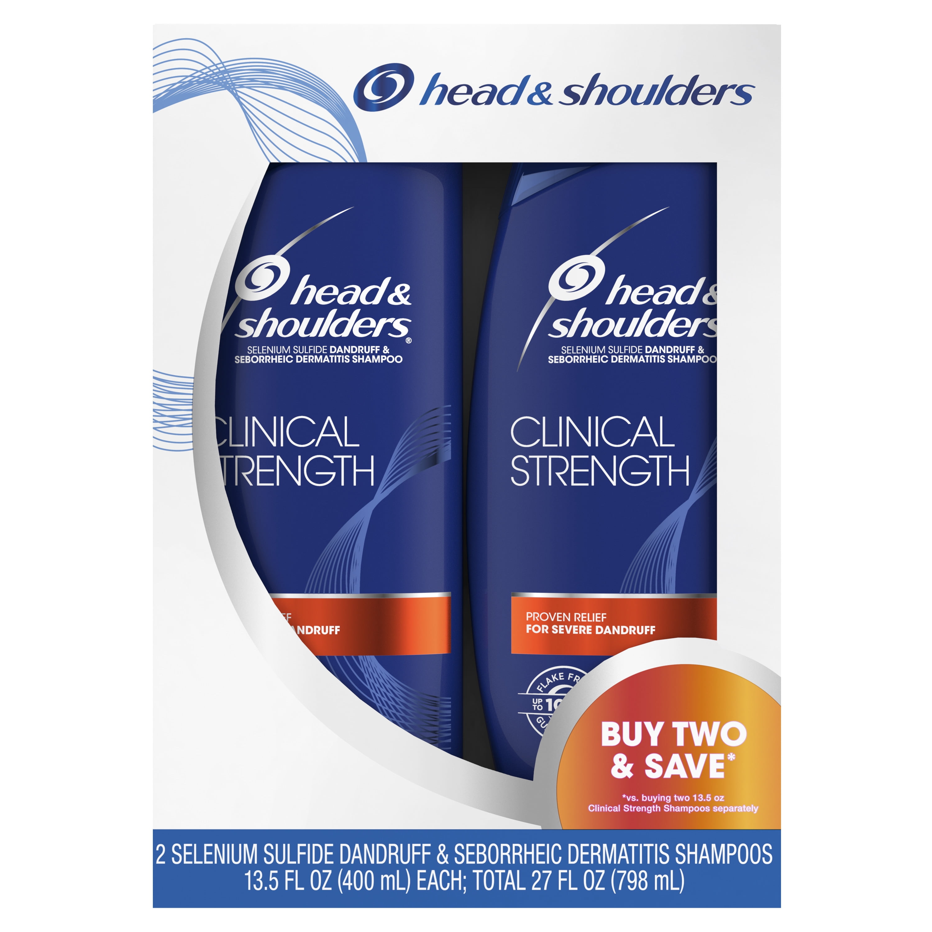 Head And Shoulders Clinical Strength Dandruff And Seborrheic Dermatitis