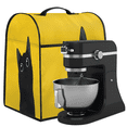 ADECORIVY Cute Black Cat Stand Mixer Dust Cover with Top Handle for ...