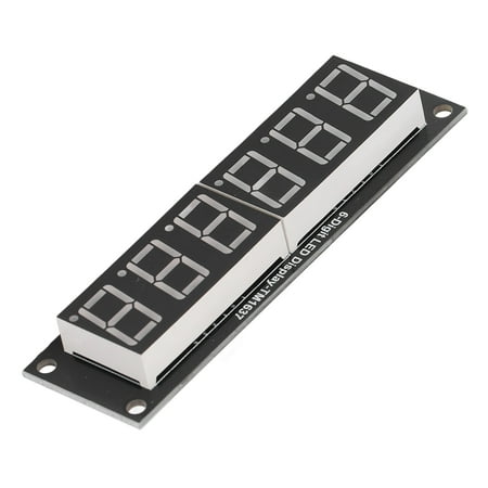 ANGGREK Digital Tube Display Module LED 6 Digit 7 Segment 0.56in TM1637 ...