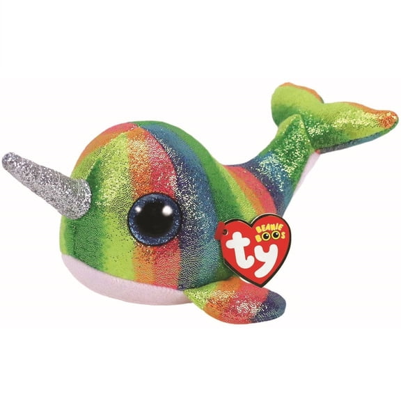 TY Beanie Boos - FLORA the Skunk (Glitter Eyes) Small 6" Plush (With ...