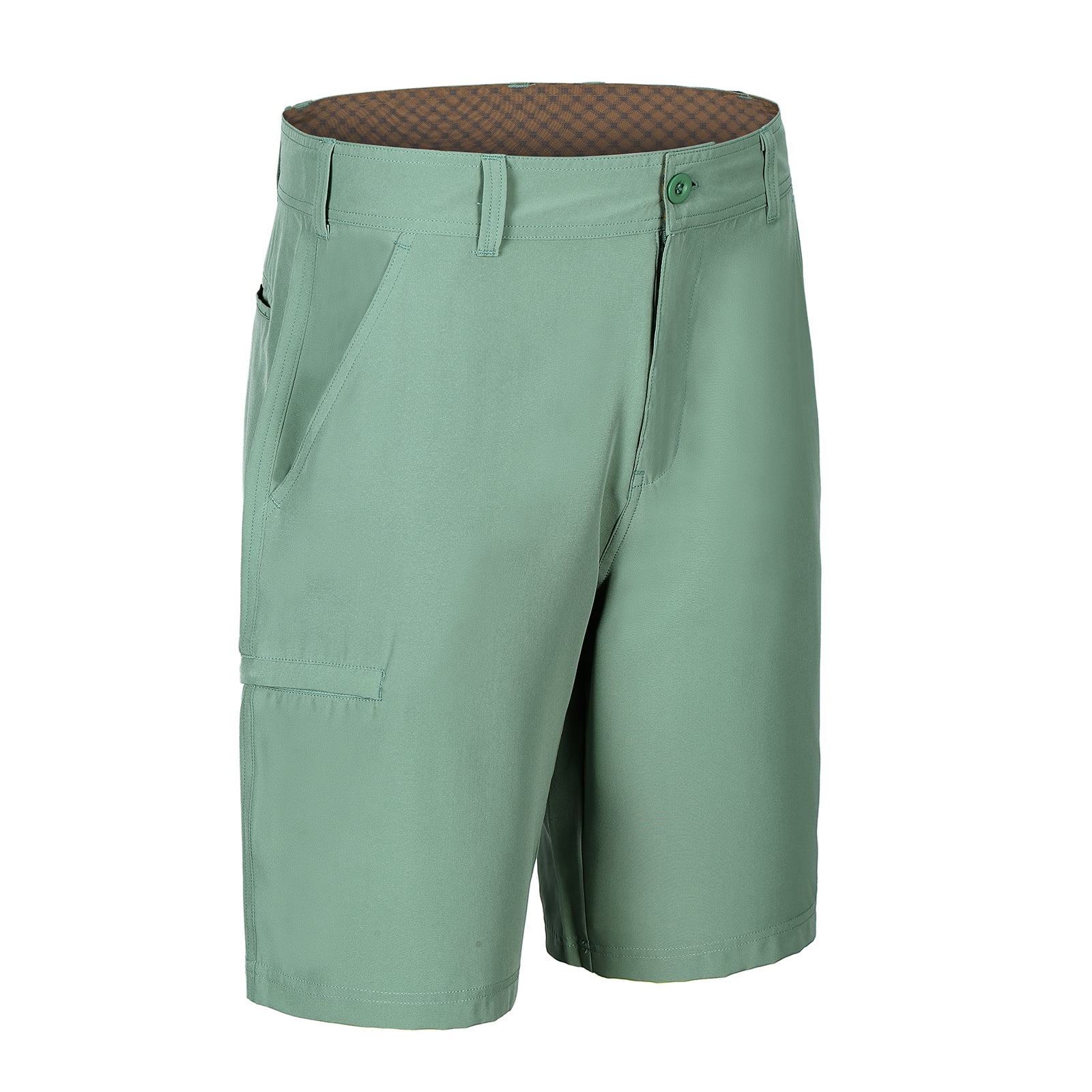 Xmgelp Men's Flat Front Golf Short with Hidden Expandable Waist Short ...