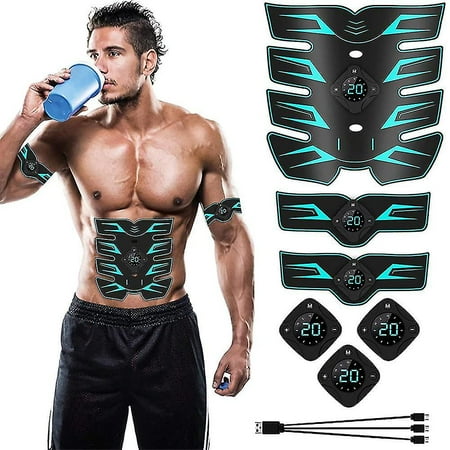3 Pcs Ems Stimulator, Electric Muscle Stimulator For Workout With ...