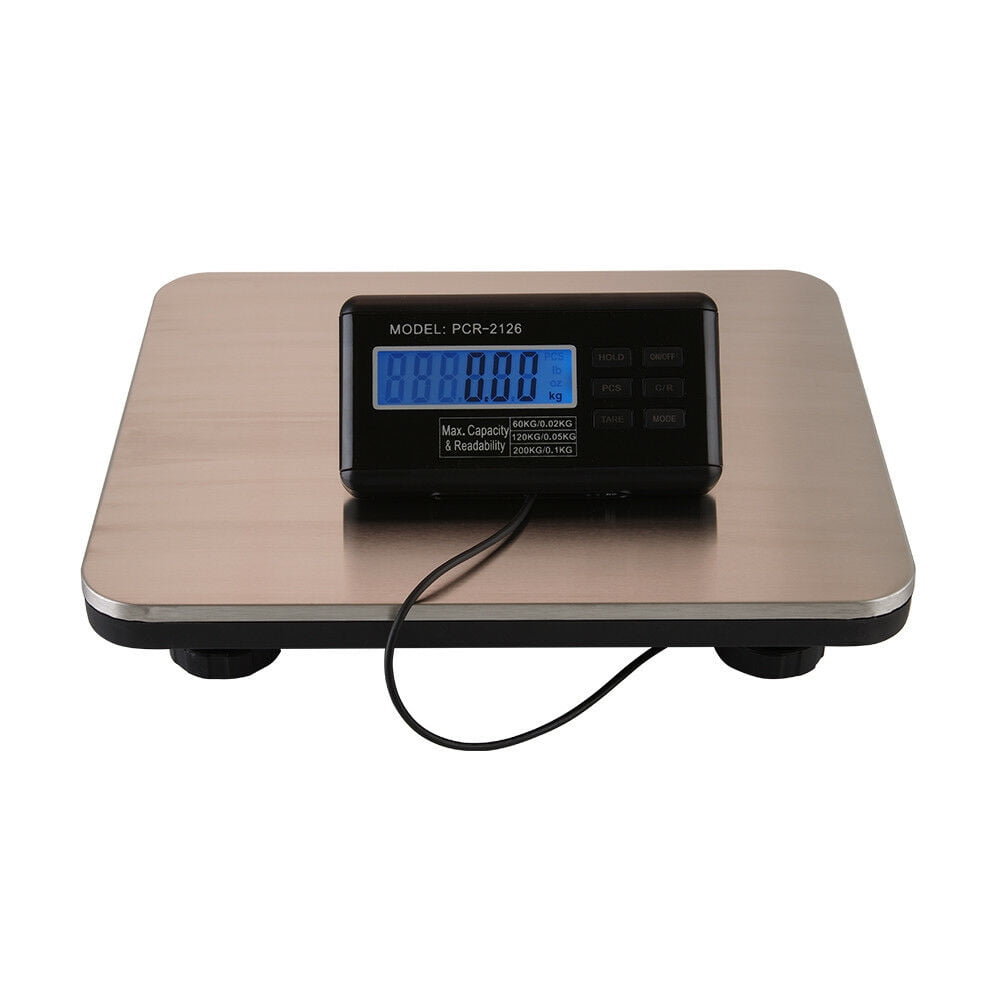 Postal Scale Foldable 660lbs Computing Digital Scale Floor Platform ...