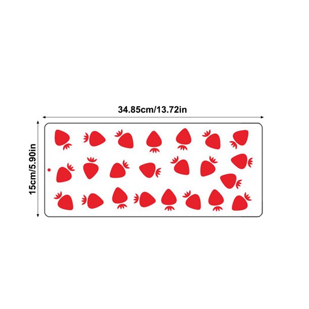 Birthday Cake Edge Decoration Hollow Fondant Plastic Stencil Border ...