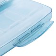 BYQWEXR Blue Portable Pill Organizer – Large Capacity Travel Medicine ...