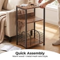 Alvantor 3-Tier side tables, Vintage Record Player Stand & Vinyl ...