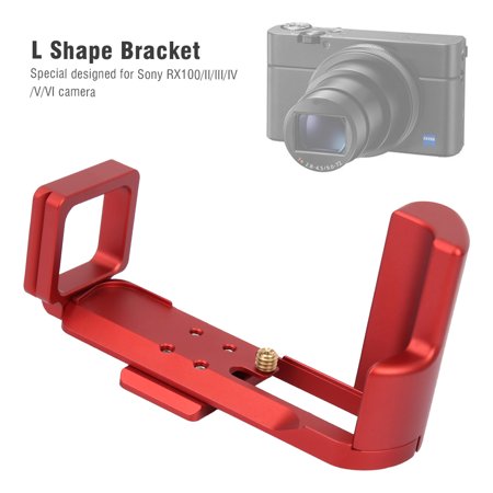 L-shaped Bracket Plate, Aluminum Alloy Vertical Camera Hand Grip Quick ...