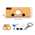 SKYSHALO Concealed Hinge Jig, Hinge Drilling Tool Set, PA66 Nylon and ...