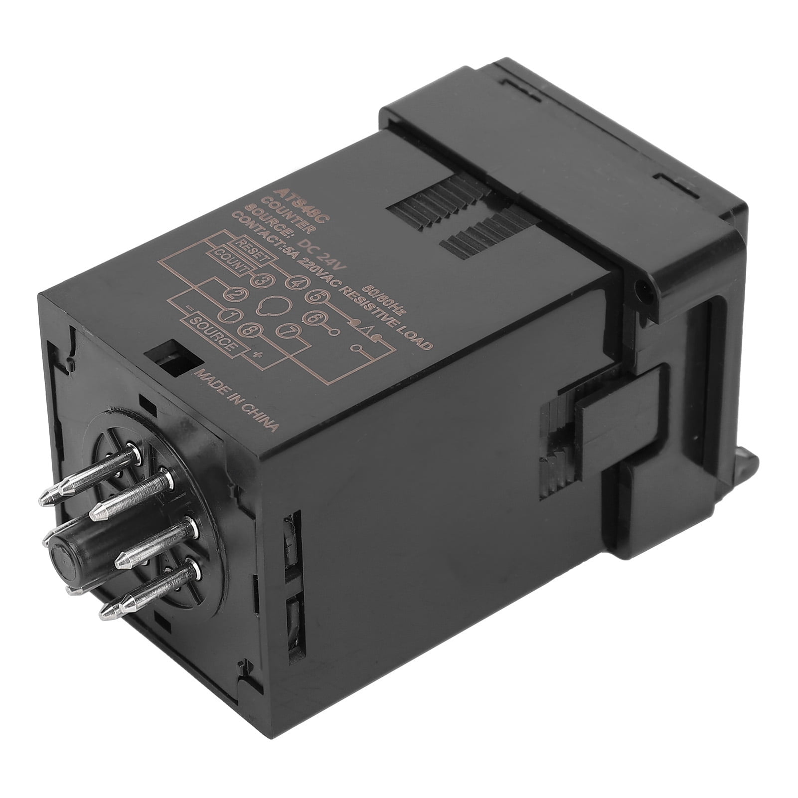 ATS48C Time Relay LED Digital Tube Display Cycle Delay Timer Relay High ...