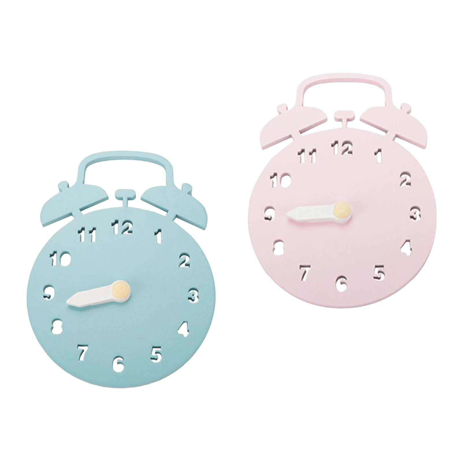 Reloj de Madera de 2 Piezas, Tablero Ocupado, Material DIY, Reloj para ...