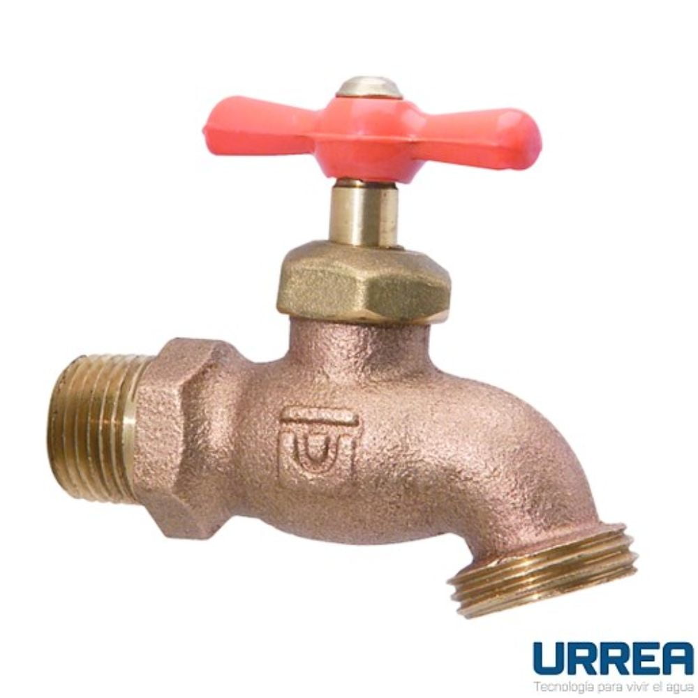 Llave de Nariz Semi Comp Bronce de 1/2 Fluye Urrea 19N.13 | Walmart en ...