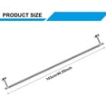 2 Pack Closet Rail Hanging Closet Rod Ceiling Clothes Rack Any Angle ...