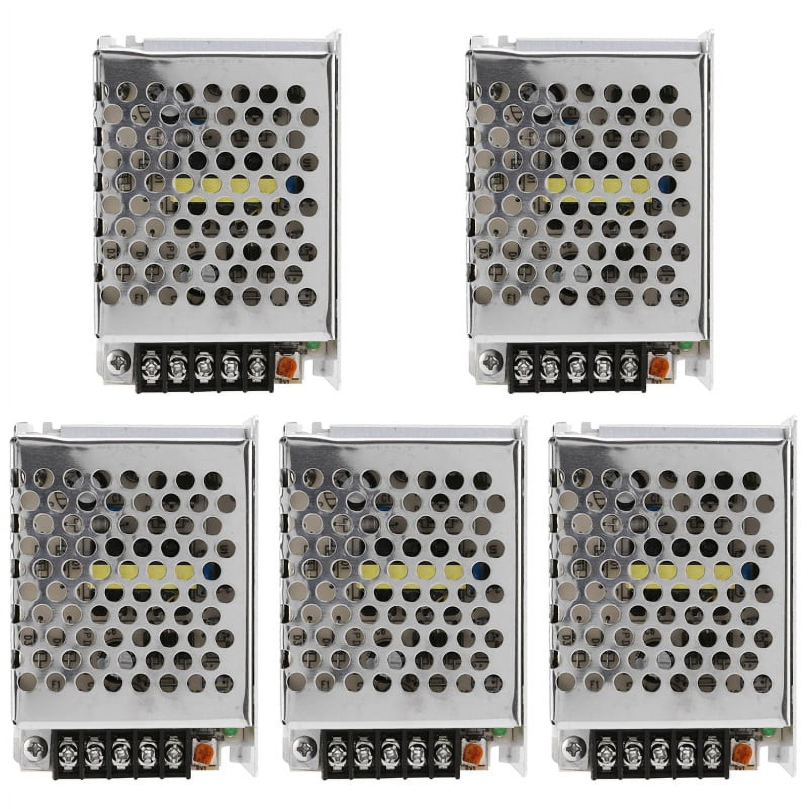 5X AC 100V - 240V A DC 12V 3A 36W Transformador de Voltaje Interruptor LED Tira Fuente de ...