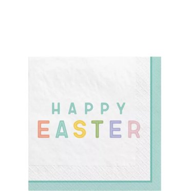 Hippity Hoppity Easter Paper Lunch Napkins 16 Per Pack - Walmart.com