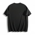 Black Mens Unisex Loose-Fit Cotton T-Shirt With German Text Graphic ...