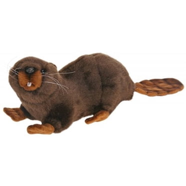 HANSA - Upright Beaver Plush Toy - Walmart.com