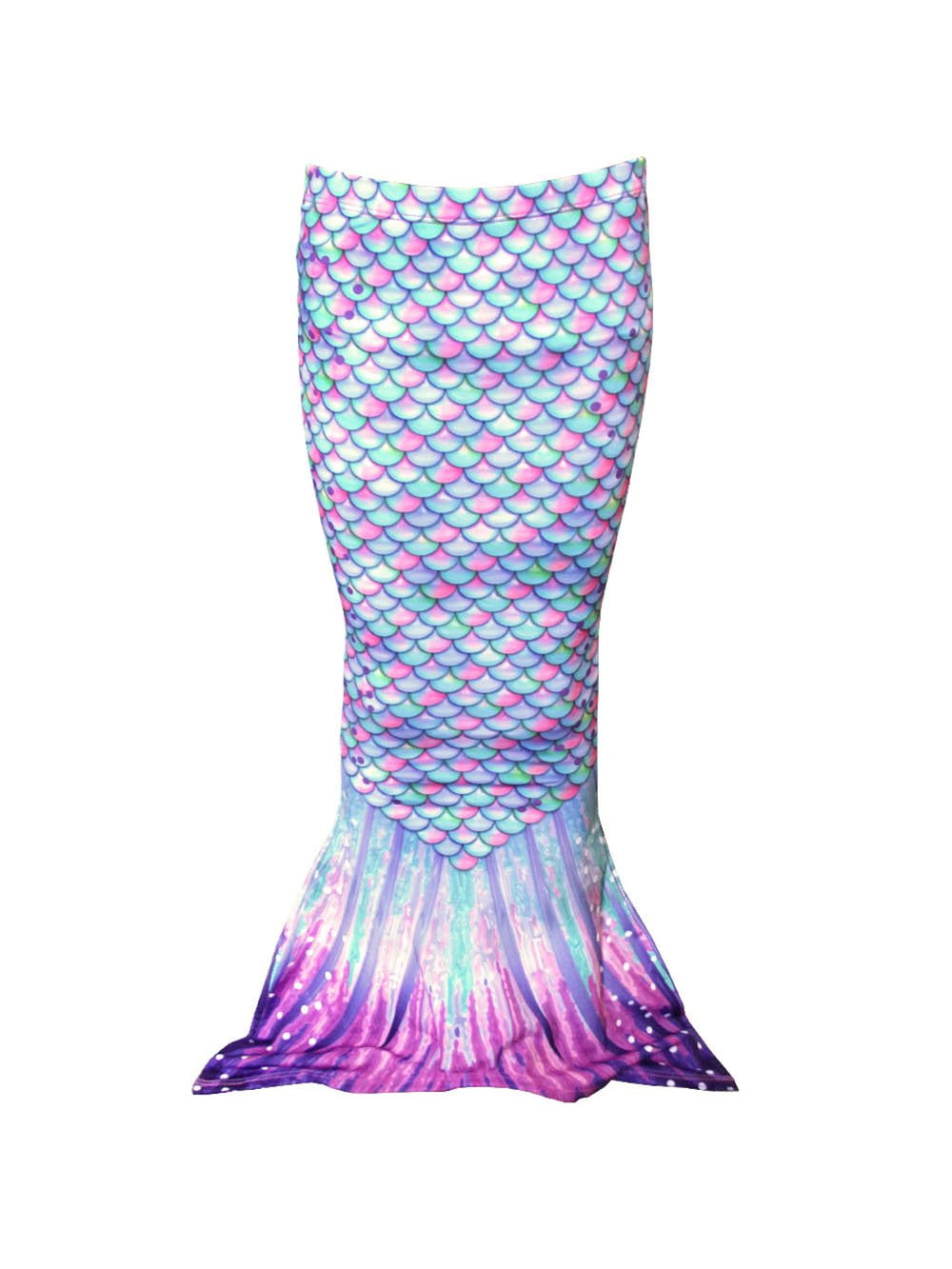 Sun Tail Mermaid Toddler Tail Aurora Borealis Size S (4T/5T) - Walmart.com