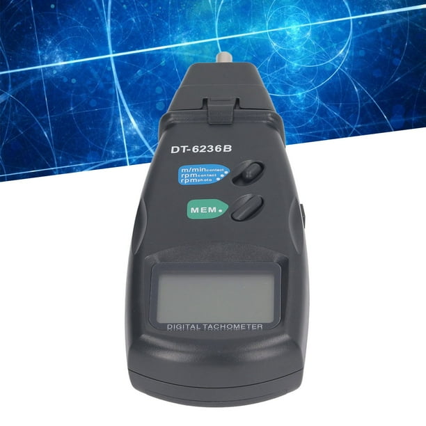Tacómetro De RPM, Tacómetro De Contacto Fotoeléctrico Amarillo Verde ...
