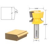 Yonico Cabinet Door Lip With Tapered Back Rabbet Router Bit - 1/2 ...
