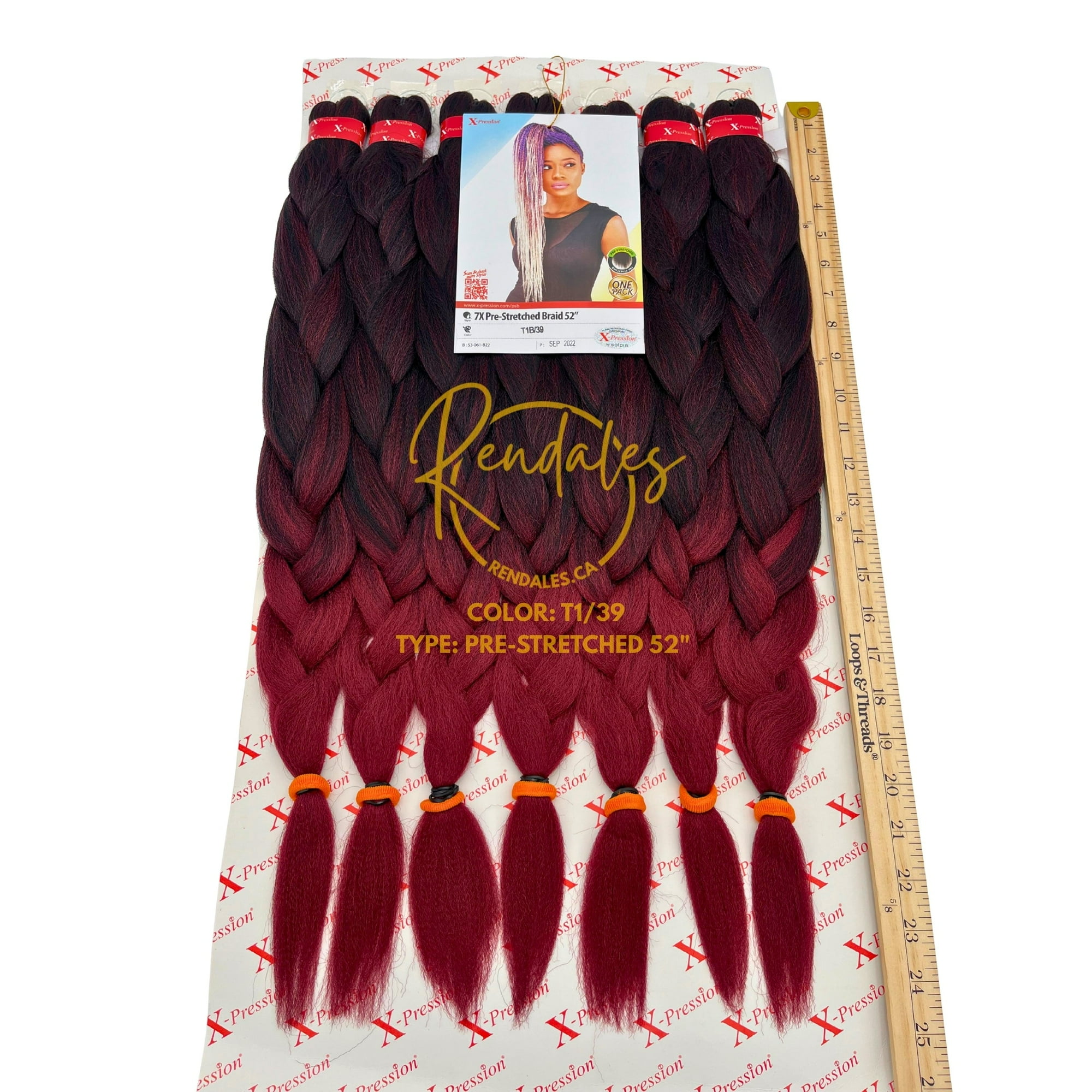 Click here for X-Pression 52 7x Pre-Stretched Braids  Braiding Ha... prices